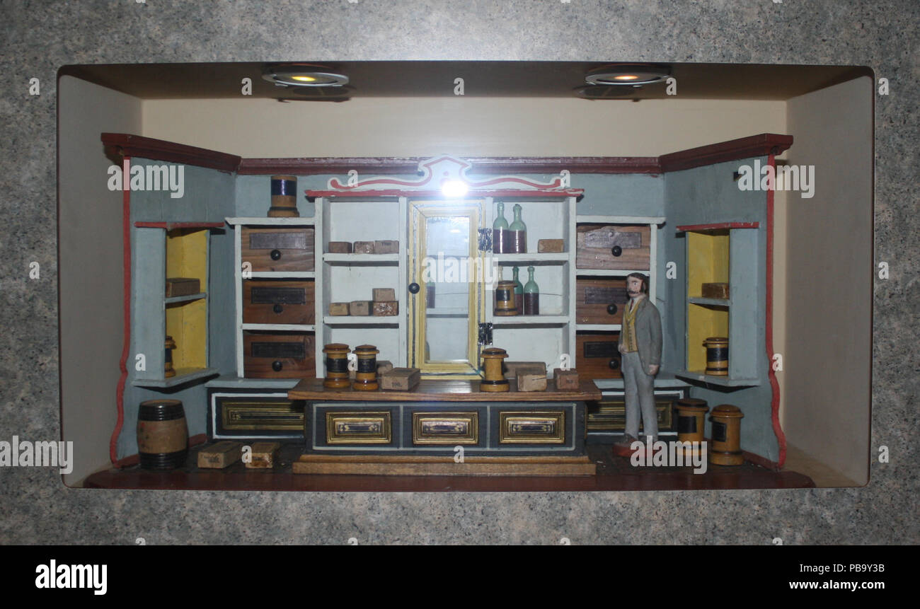 Detailed miniature display vintage hi-res stock photography and images ...