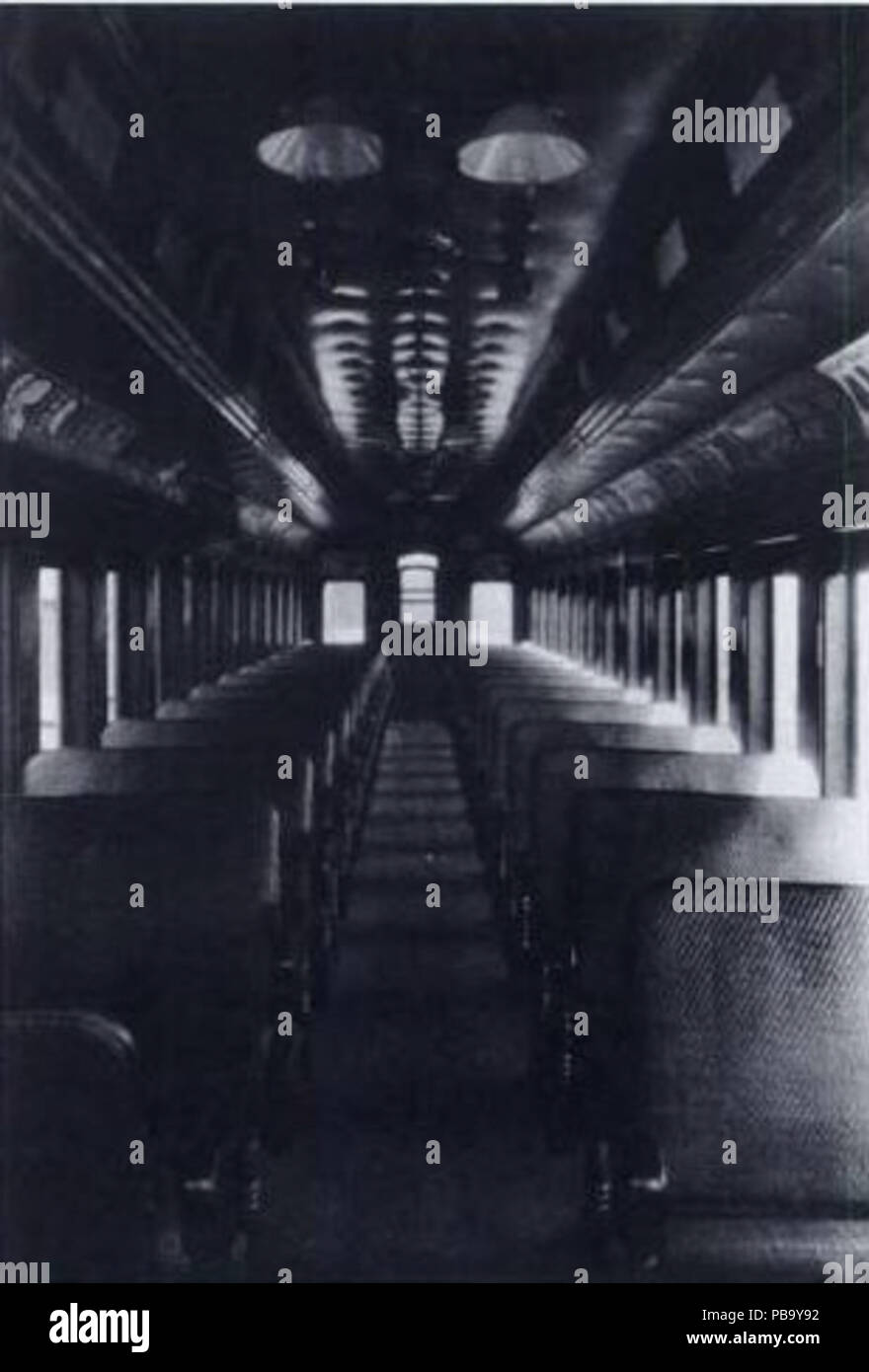 1920s train interior hi-res stock photography and images - Alamy