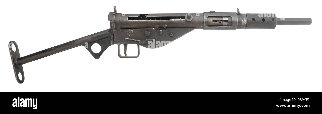 Sten Mk.II centrefire automatic submachine gun, about 1943, Britain ...