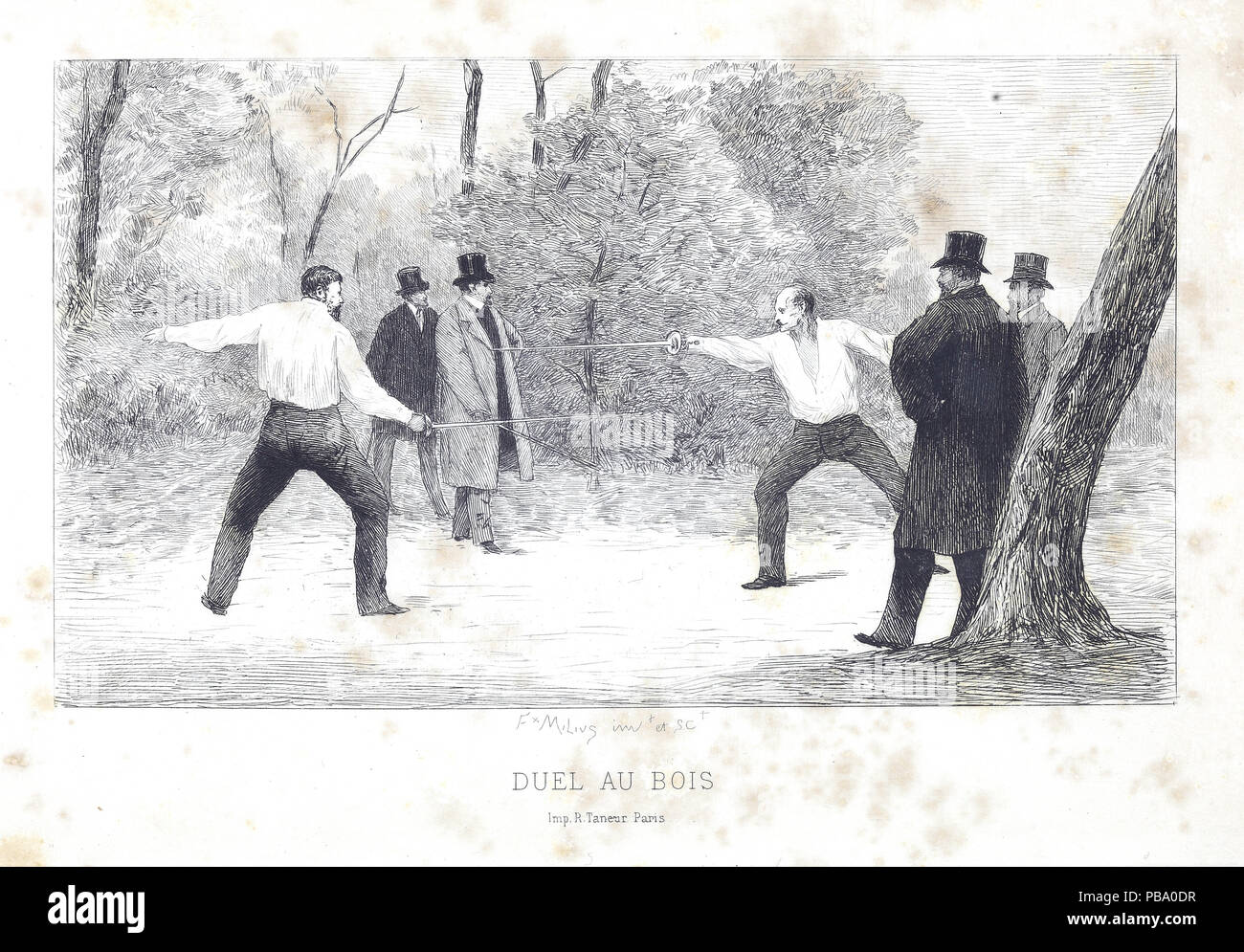 Duelling hi-res stock photography and images - Alamy