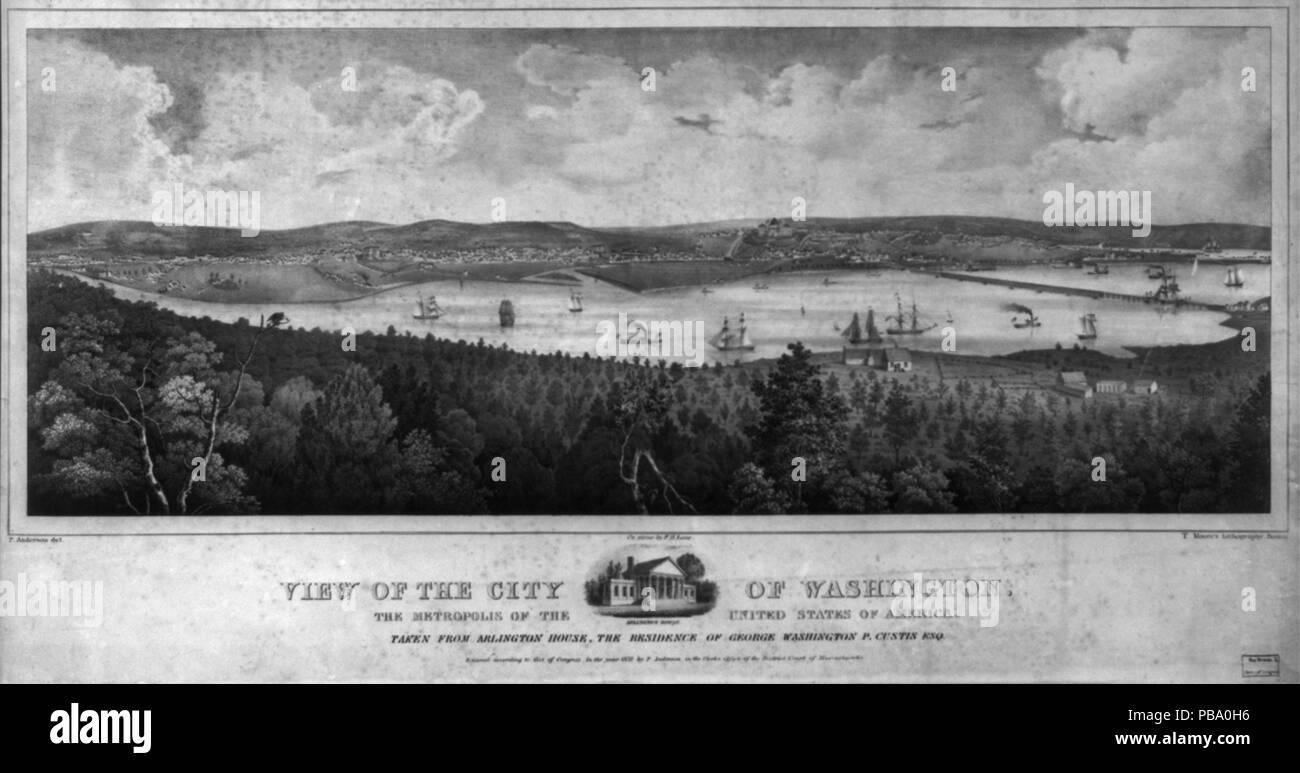 George washington p custis esq hi-res stock photography and images - Alamy