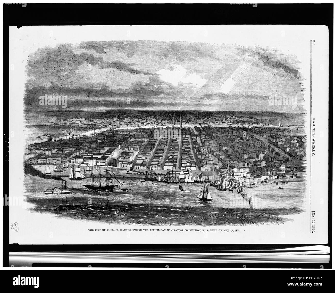 1860 republican national convention hi-res stock photography and images ...