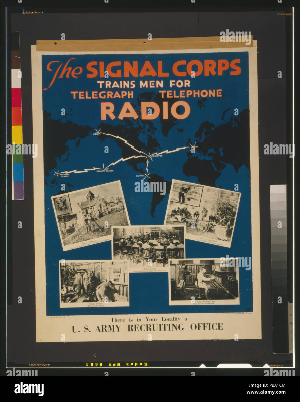 Signal corps radio hi-res stock photography and images - Alamy