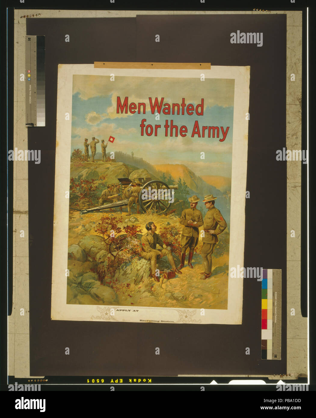 Men wanted army hi-res stock photography and images - Alamy
