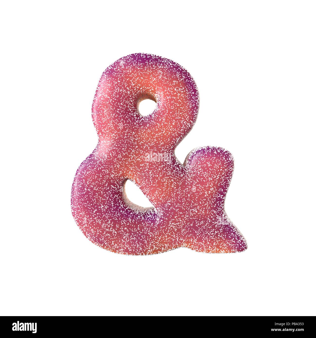 Red sour candy and symbol Isolated on white background Stock Photo - Alamy