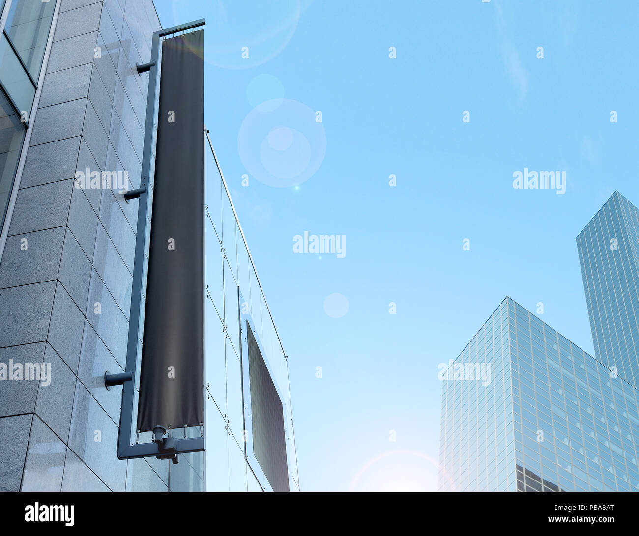 Skyscraper Banner Mockup