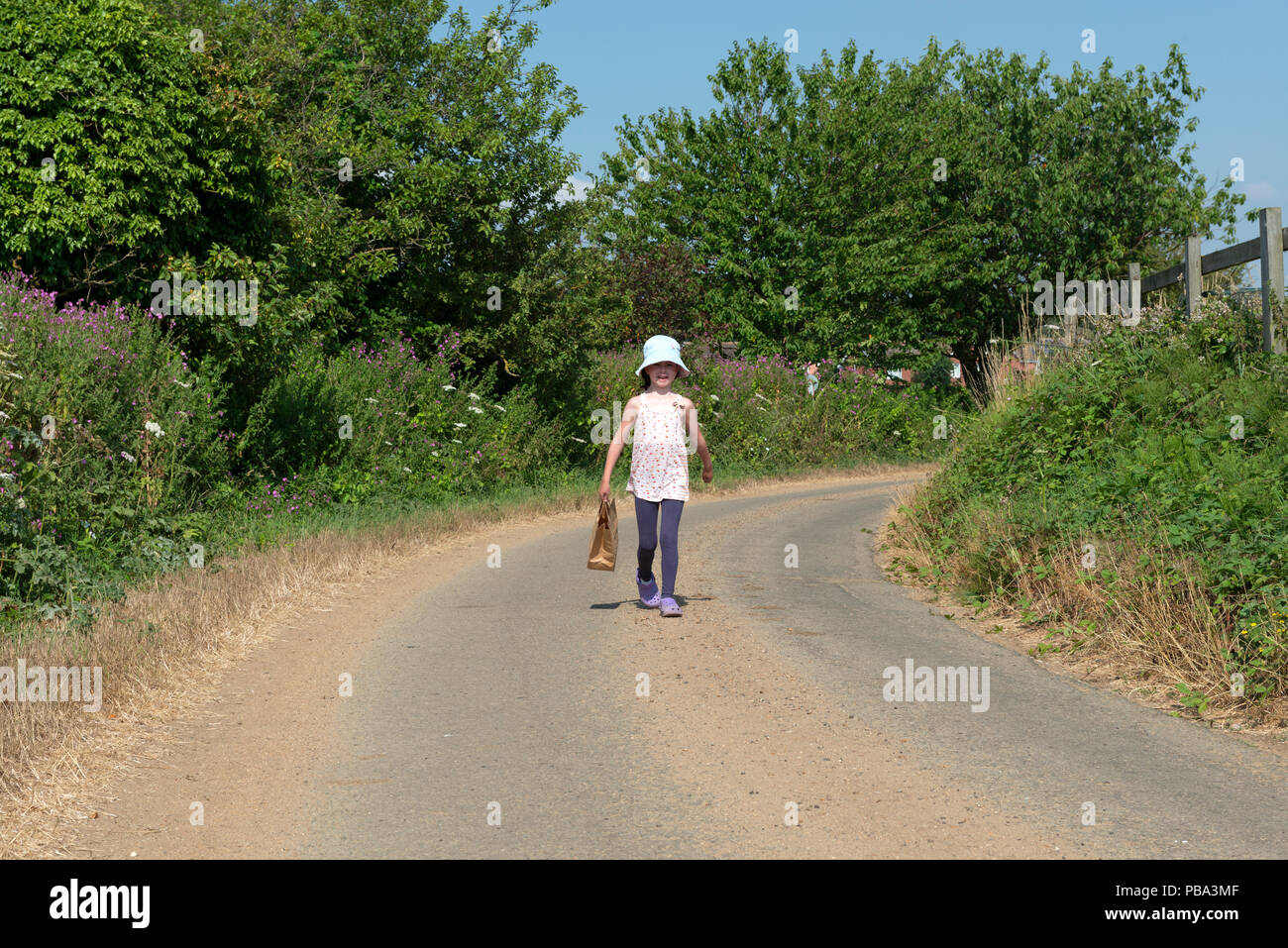 Old english country lane hi-res stock photography and images - Alamy