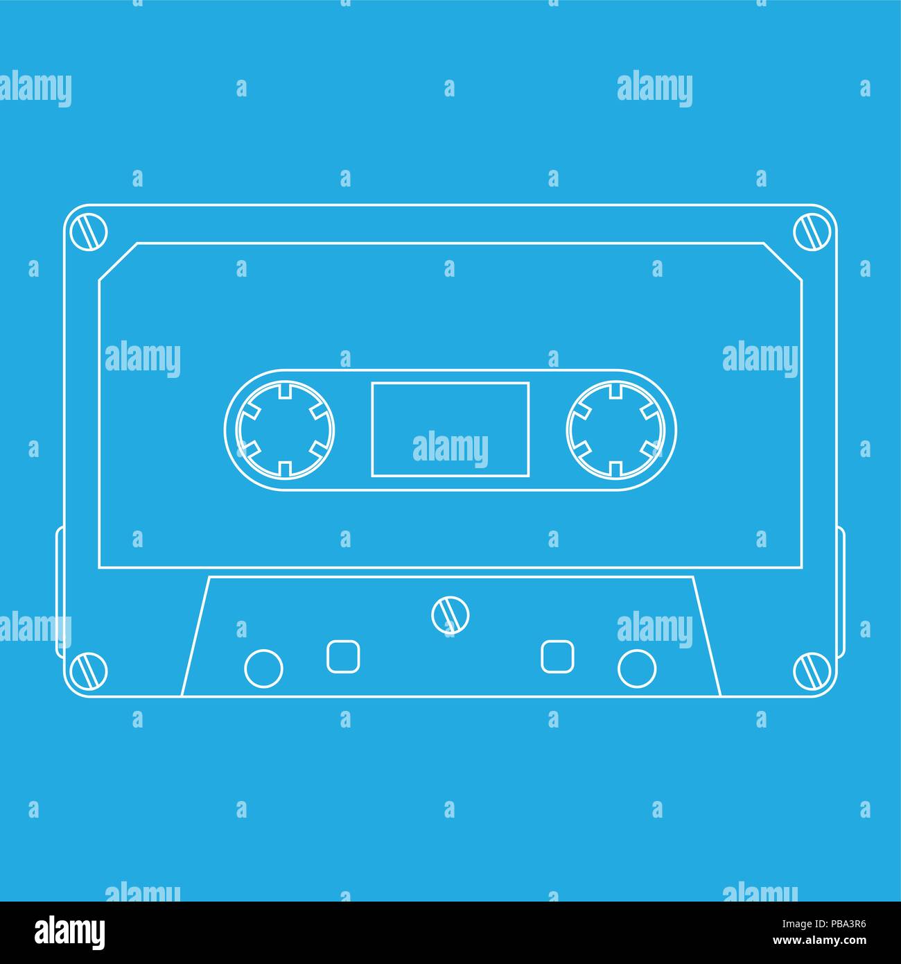 Cassette Stock Vector Images - Alamy