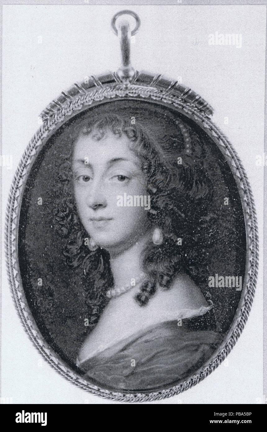 1047 Miniature portrait of Rachel, Countess of Middlesex (1613-1681 ...