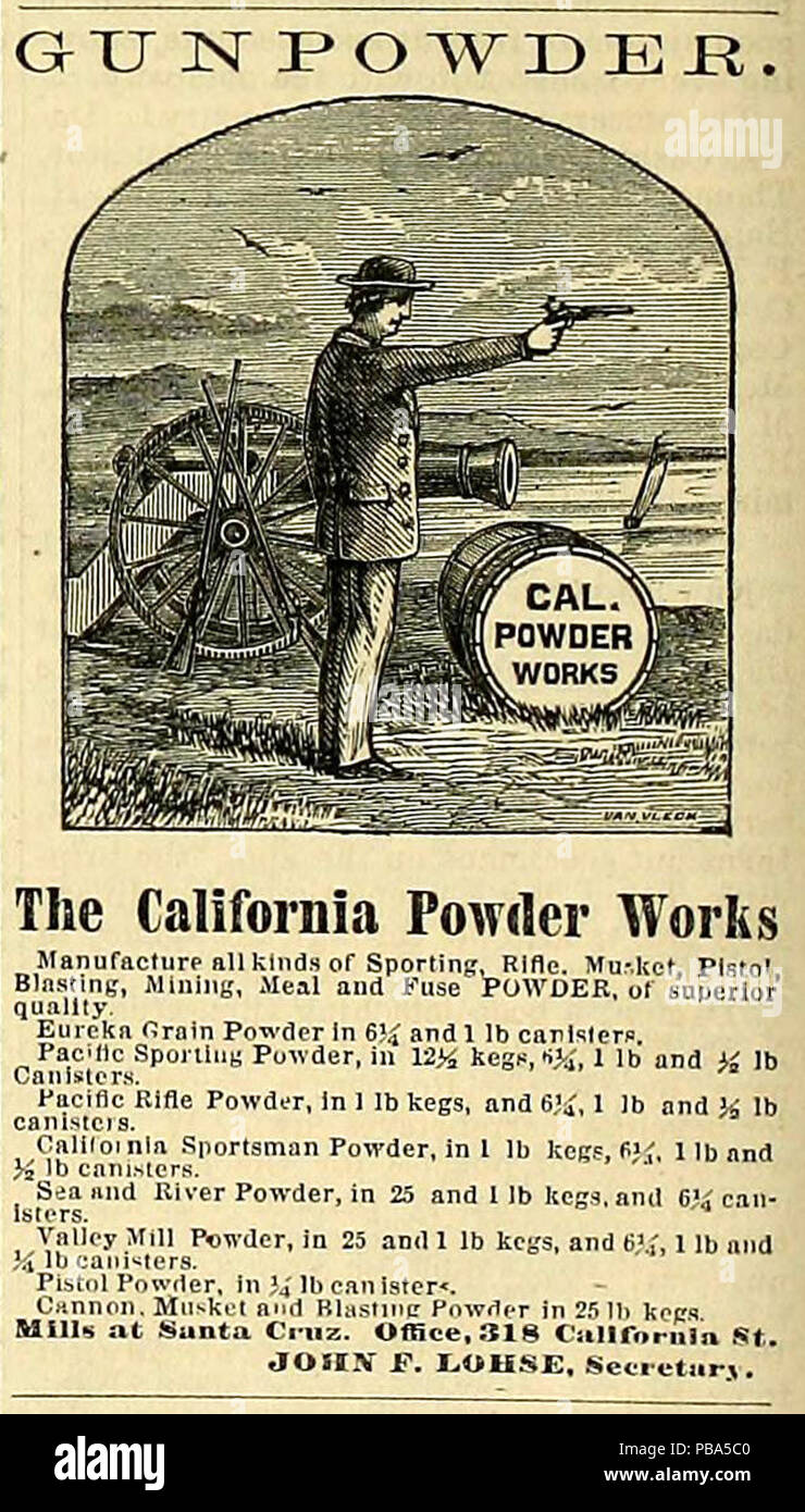 California powder works hi-res stock photography and images - Alamy