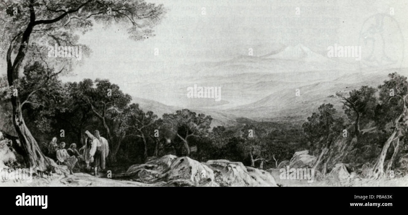 1062 Mount Ida (a painting based on drawings made on24 and 25 May ...