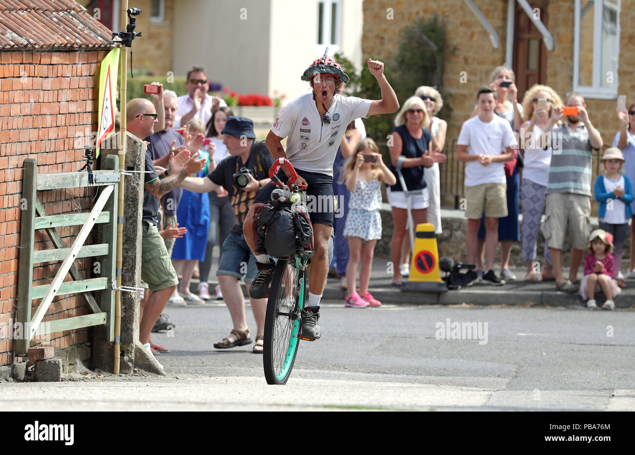 Ed Pratt, 22, returns home to Somerset after three years having ...
