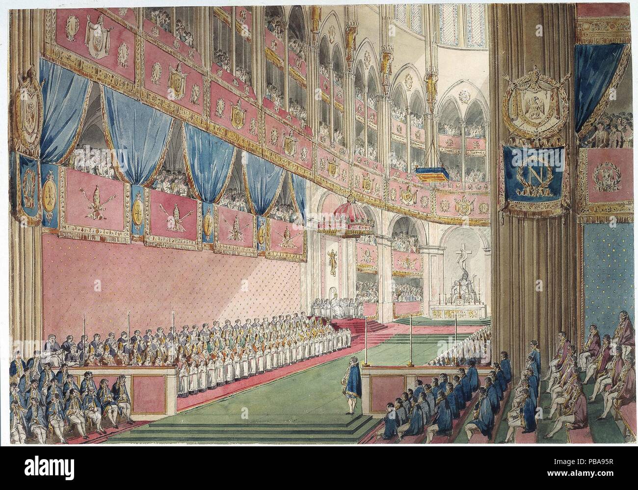 The Coronation Ceremony. The offerings. Museum: Fondation Napoléon ...
