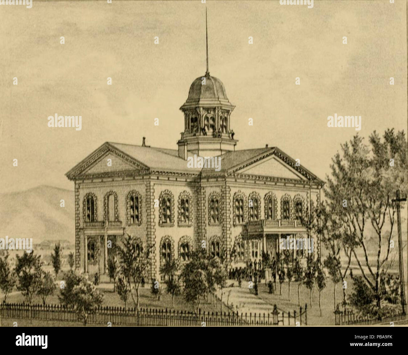 1093 Nevada State Capitol Building Stock Photo - Alamy