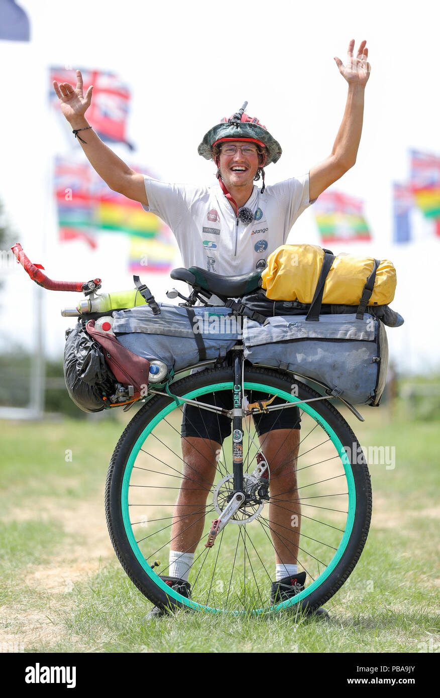 Ed Pratt, 22, returns home to Somerset after three years having ...