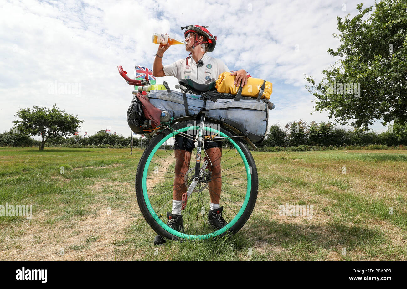 Ed Pratt, 22, returns home to Somerset after three years having ...