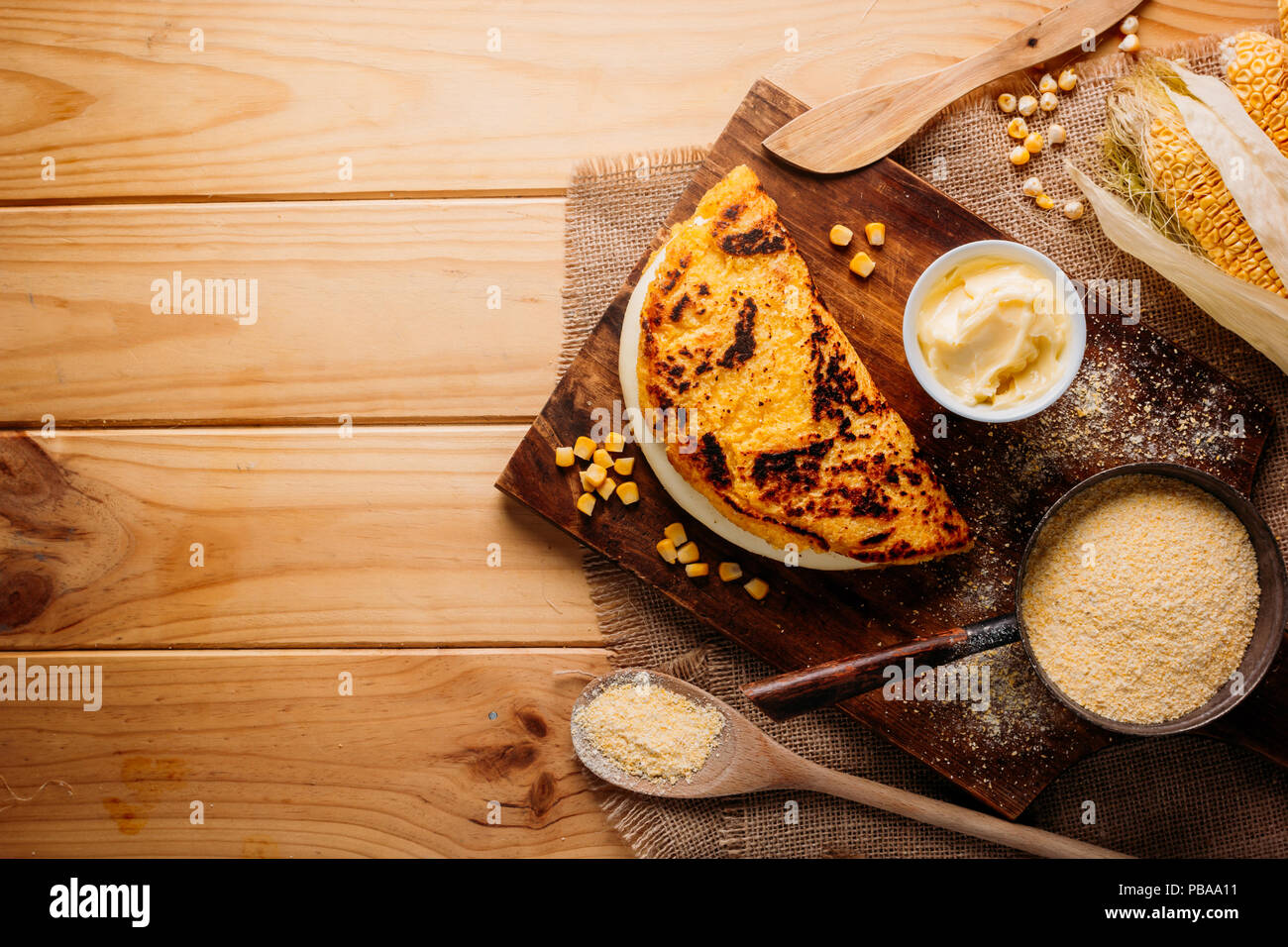 Cachapas hi-res stock photography and images - Alamy