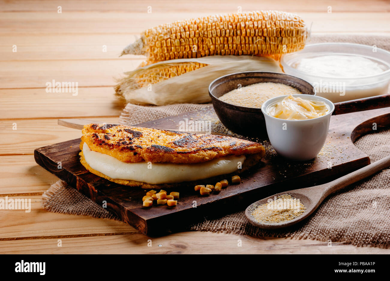 Cachapas hi-res stock photography and images - Alamy