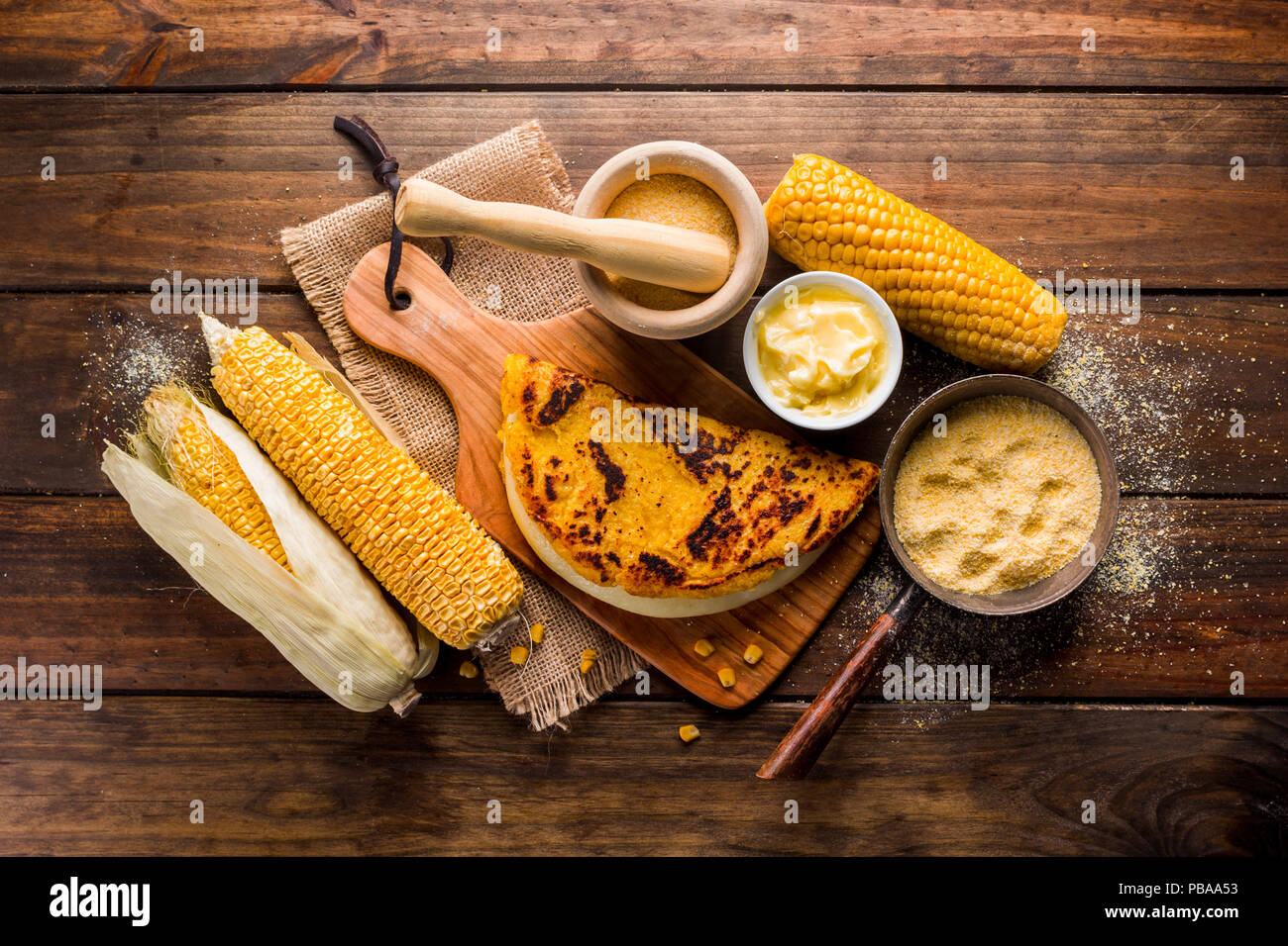 Cachapas hi-res stock photography and images - Alamy