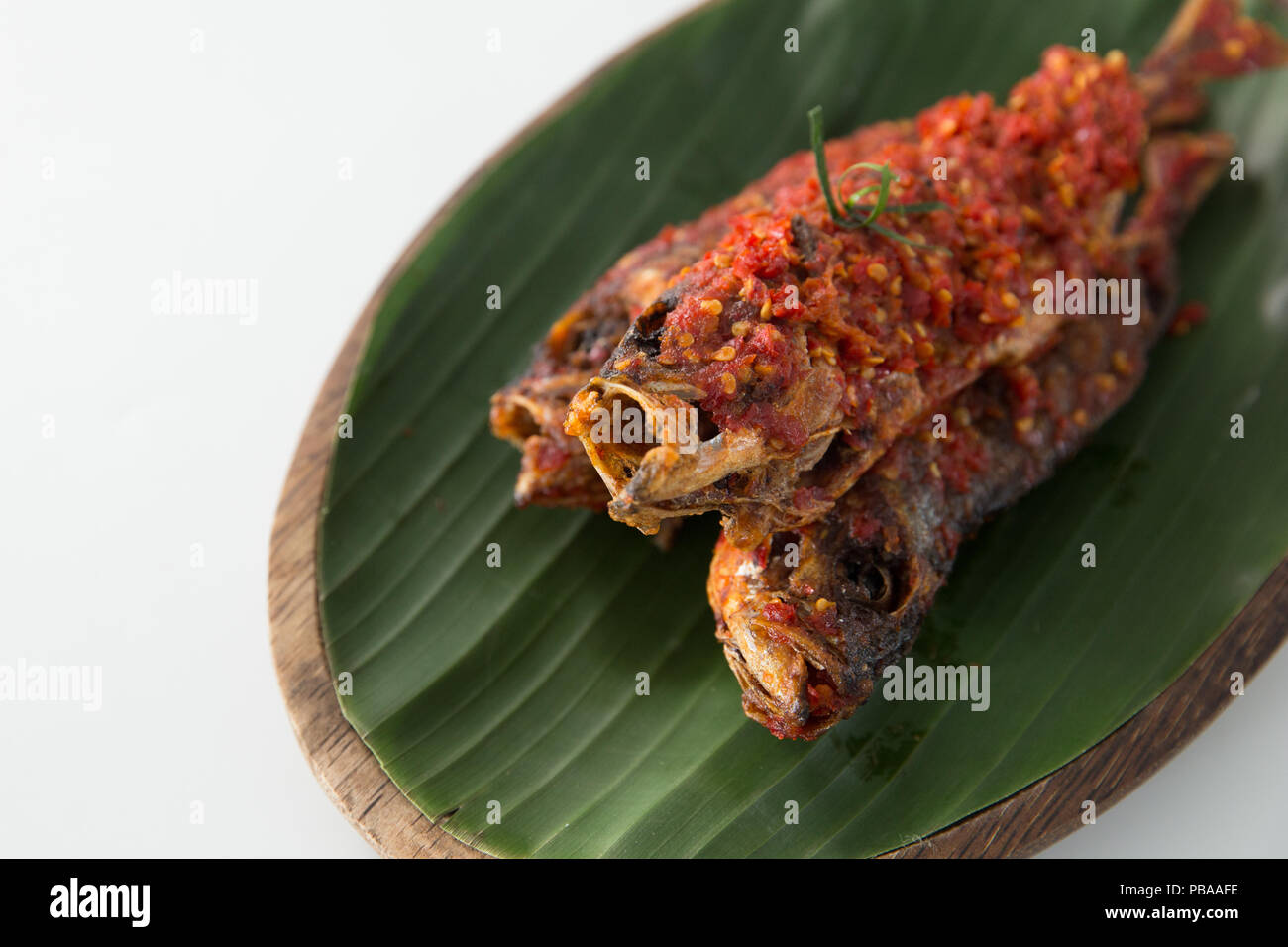 traditional indonesian dishes gembung fish Stock Photo - Alamy