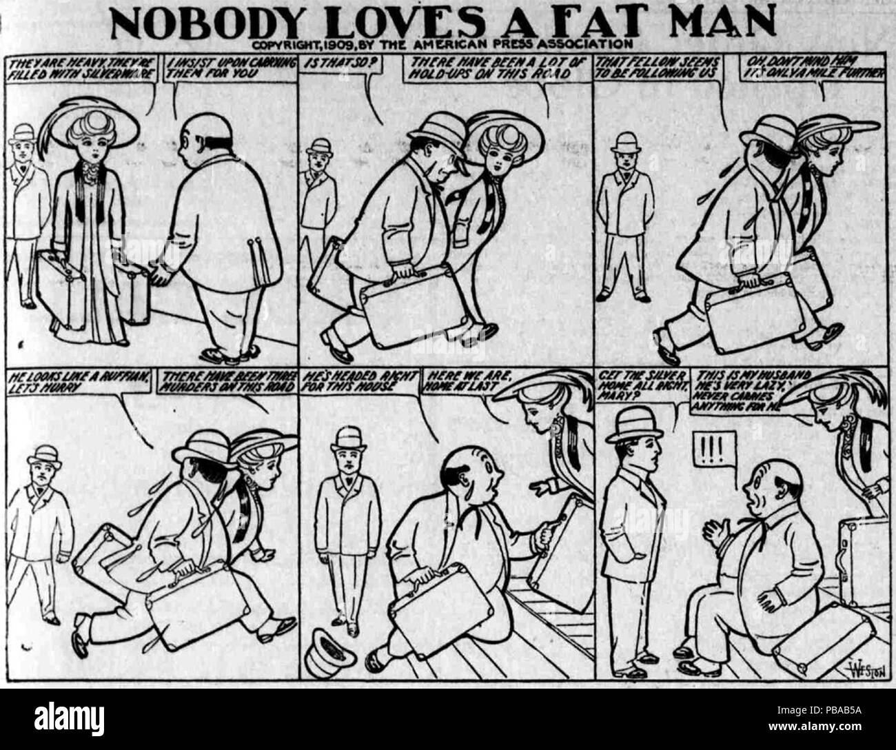 1111 Nobody Loves a Fat Man 34 Stock Photo - Alamy