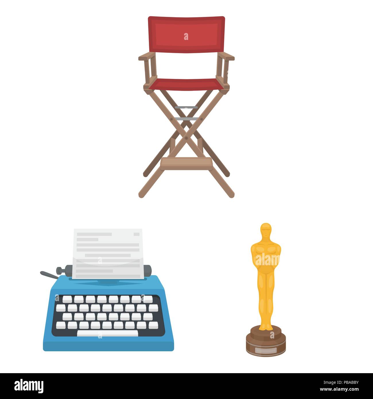 Films and cinema cartoon icons in set collection for design.Movies and ...