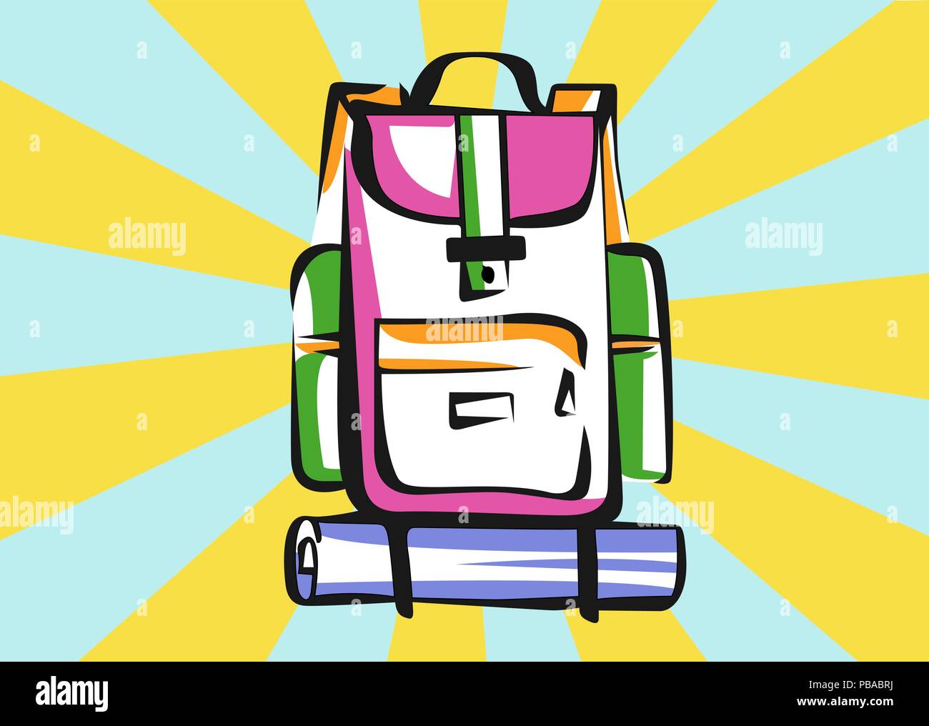 Shining in rays Stock Vector Images - Alamy