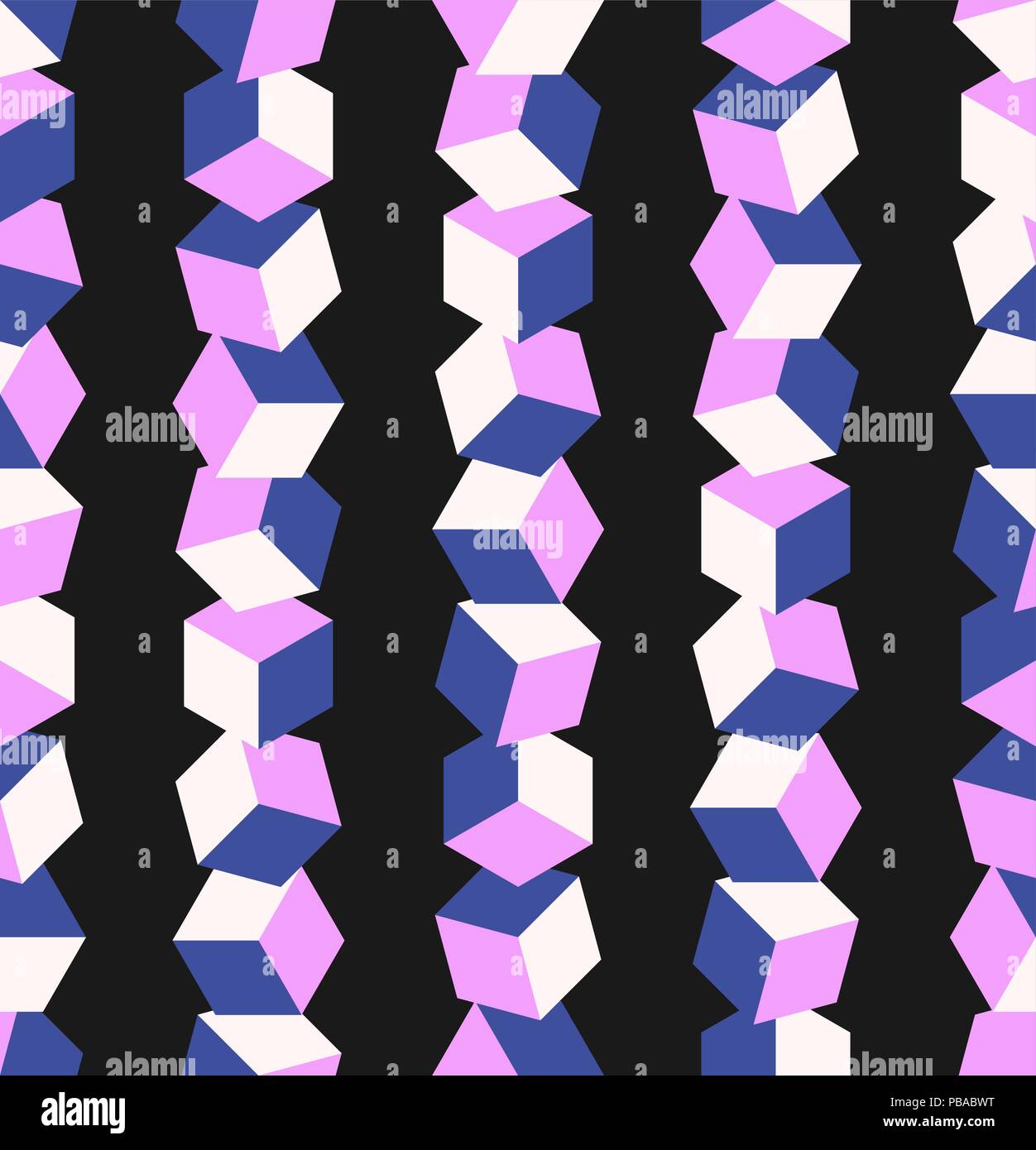 Cube Background. Seamless Pattern Stock Vector Image & Art - Alamy