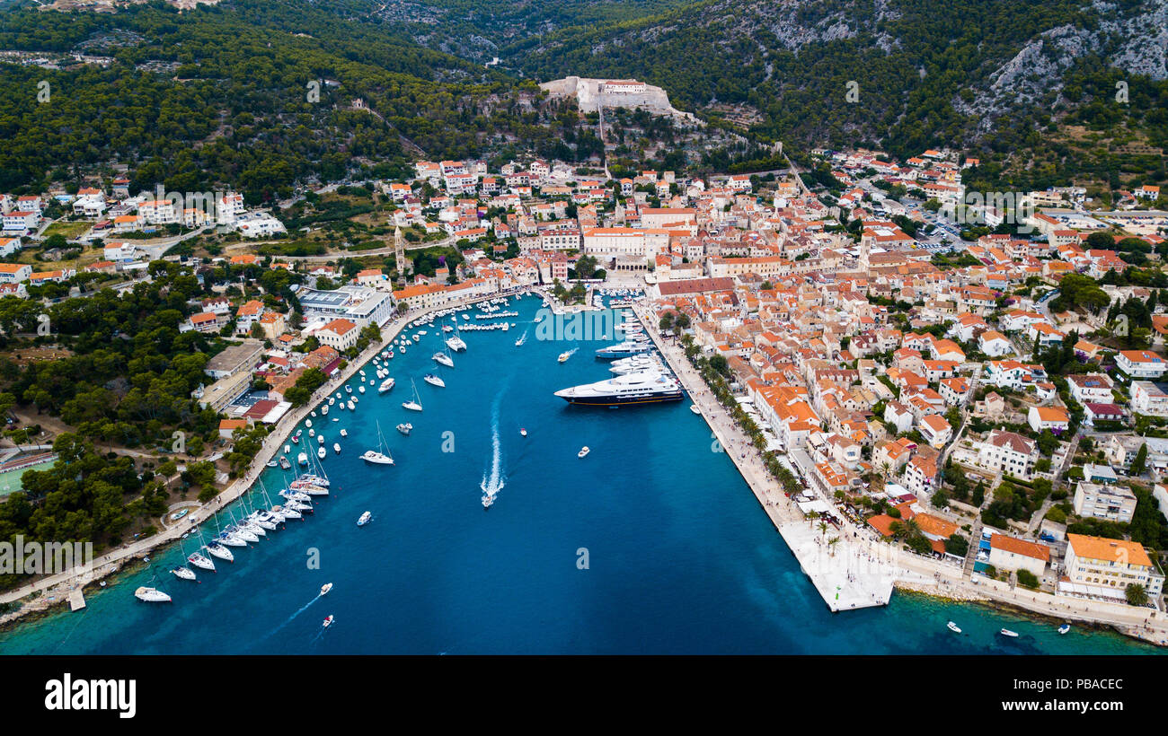Hvar town croatia hi-res stock photography and images - Alamy