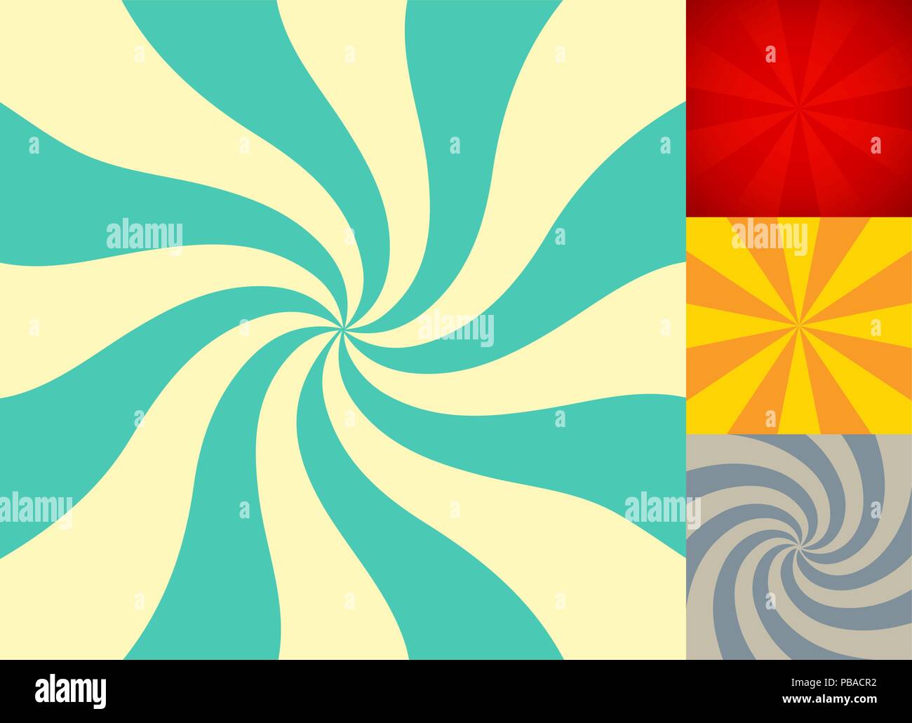 Retro backgrounds set. Vintage patterns Stock Vector Image & Art - Alamy