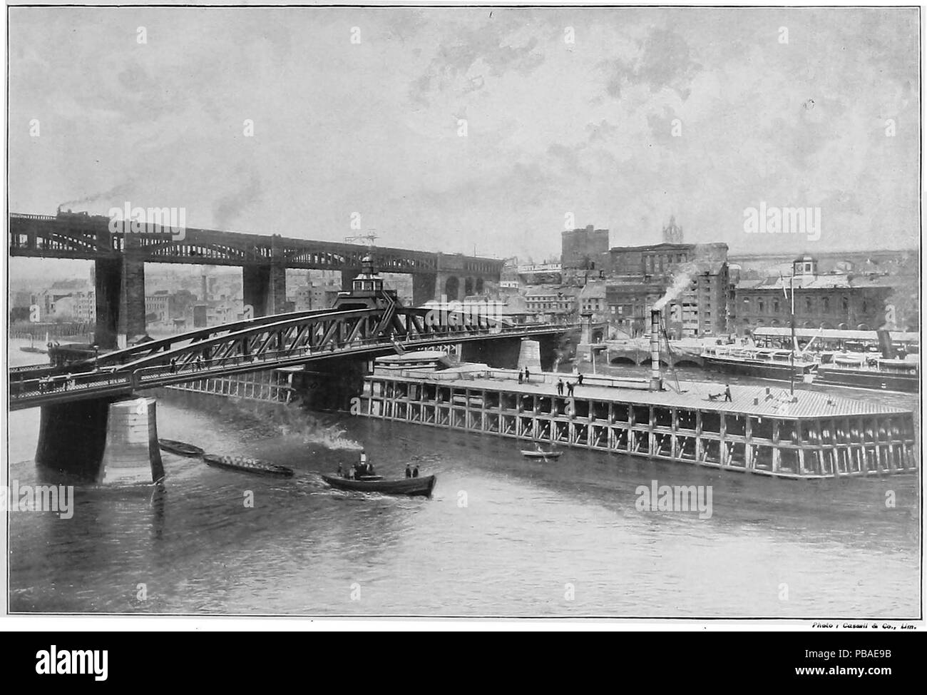 1097 Newcastle bridge QE4 40 Stock Photo - Alamy