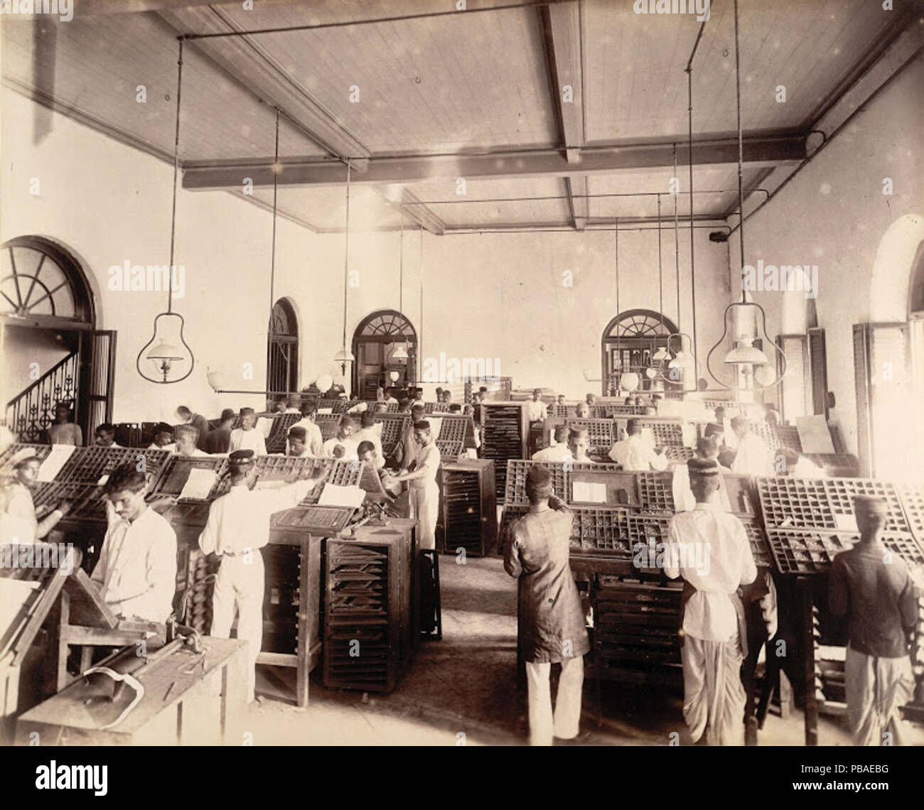 Composing room newspaper hi-res stock photography and images - Alamy