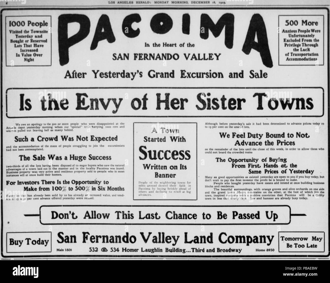 Pacoima hi-res stock photography and images - Alamy