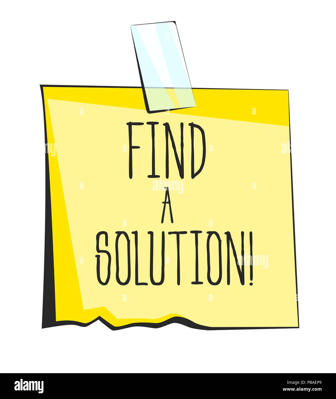 Find a solution Stock Vector Images - Alamy