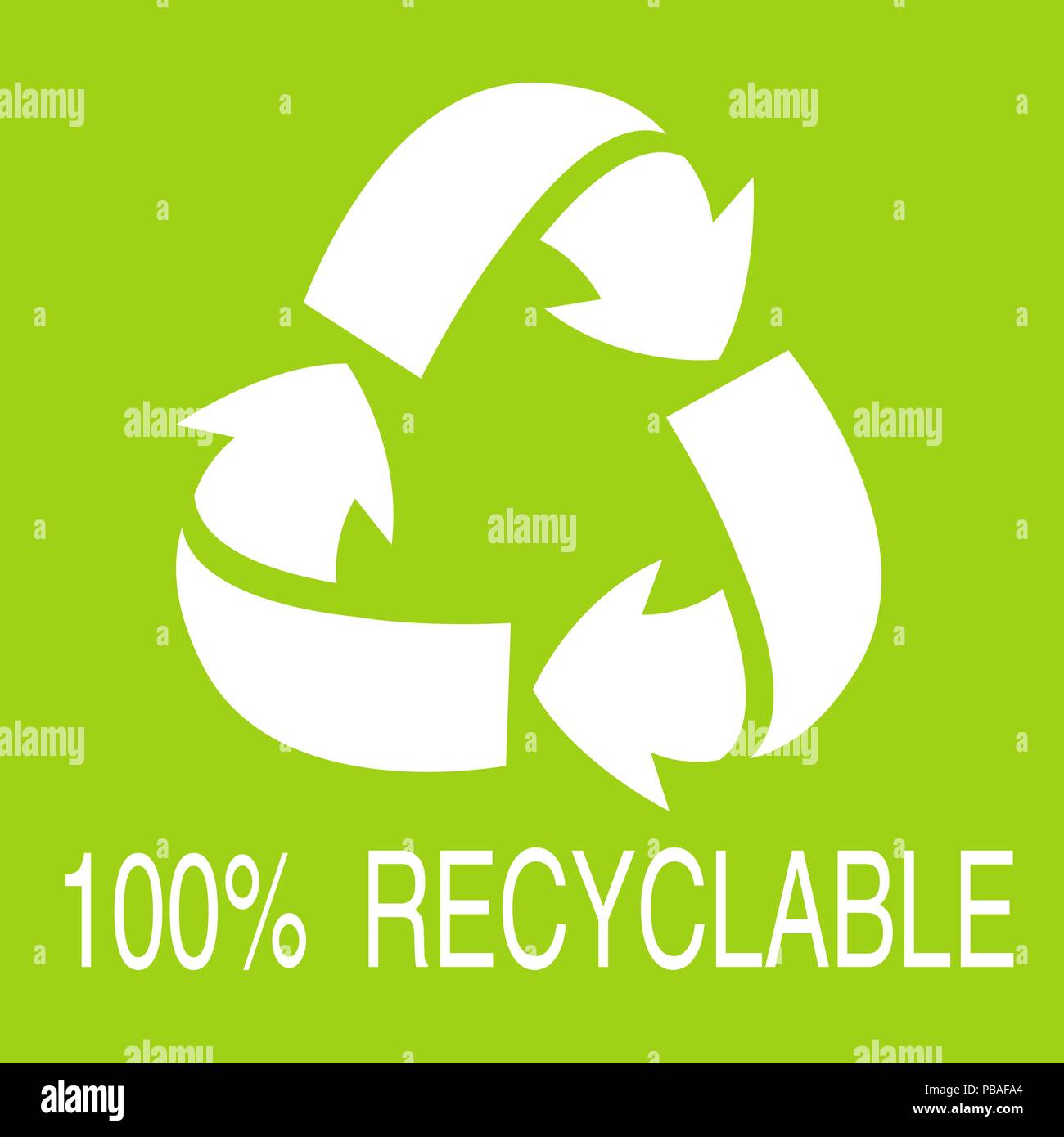 Recyclable vector vectors hi-res stock photography and images - Alamy