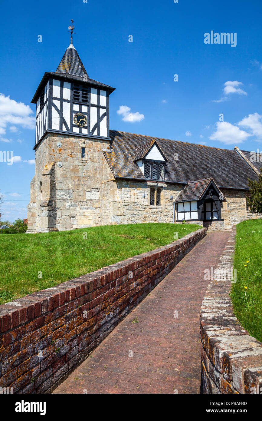St James Church, Defford Village, Worcestershire, England Stock Photo ...