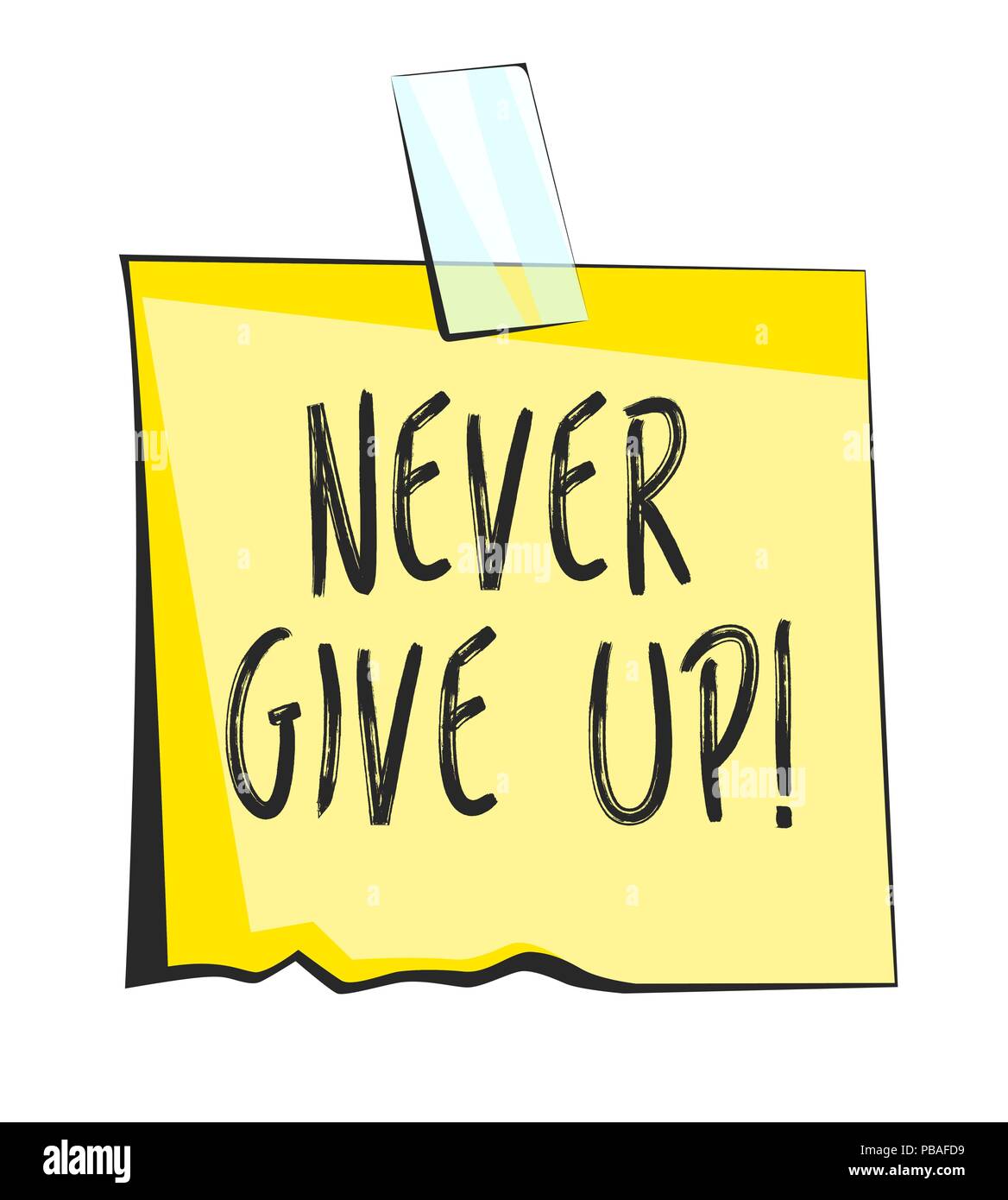 Never Give Up Icon Vector Vectors High Resolution Stock Photography and ...