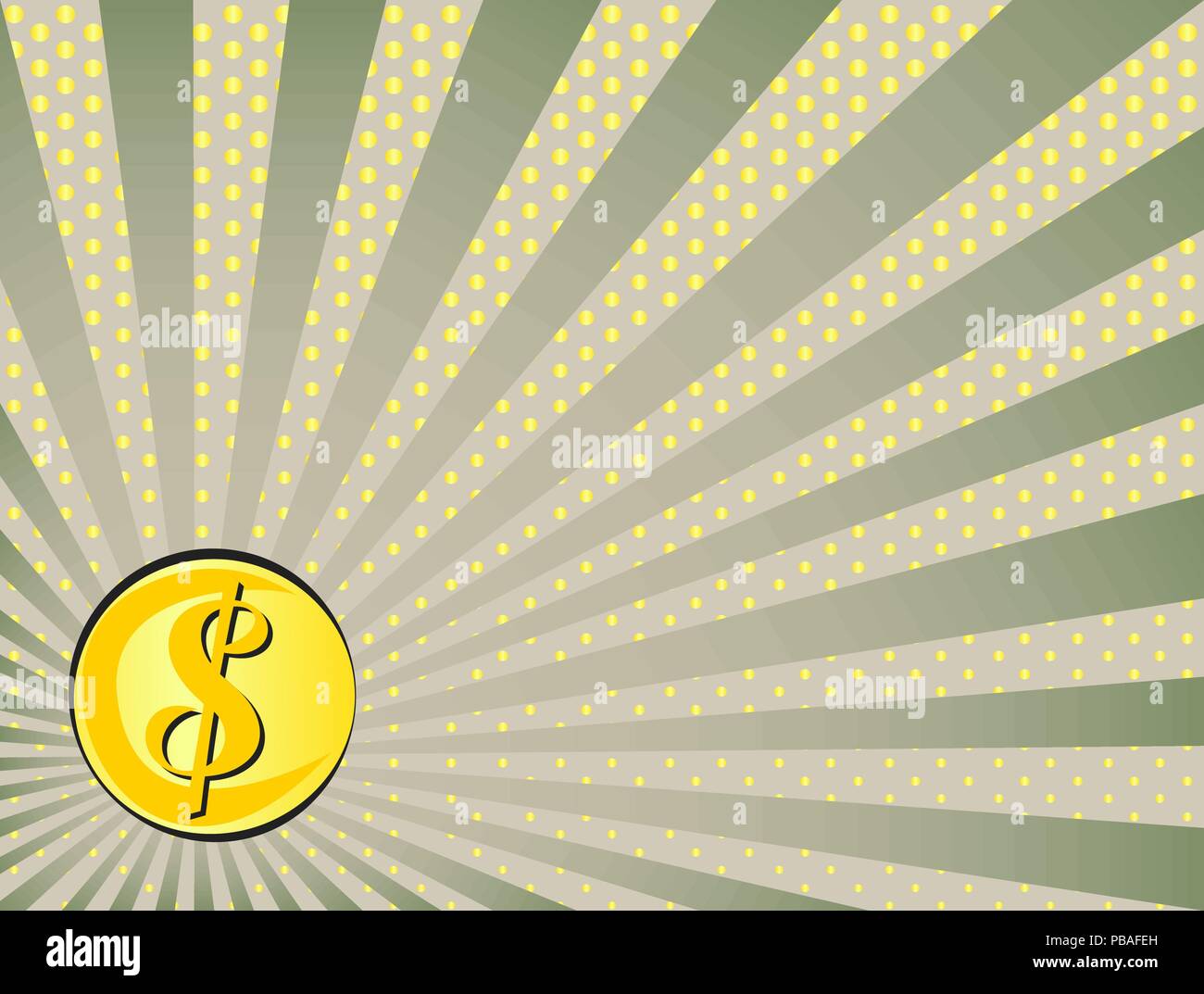 Shining penny Stock Vector Images - Alamy