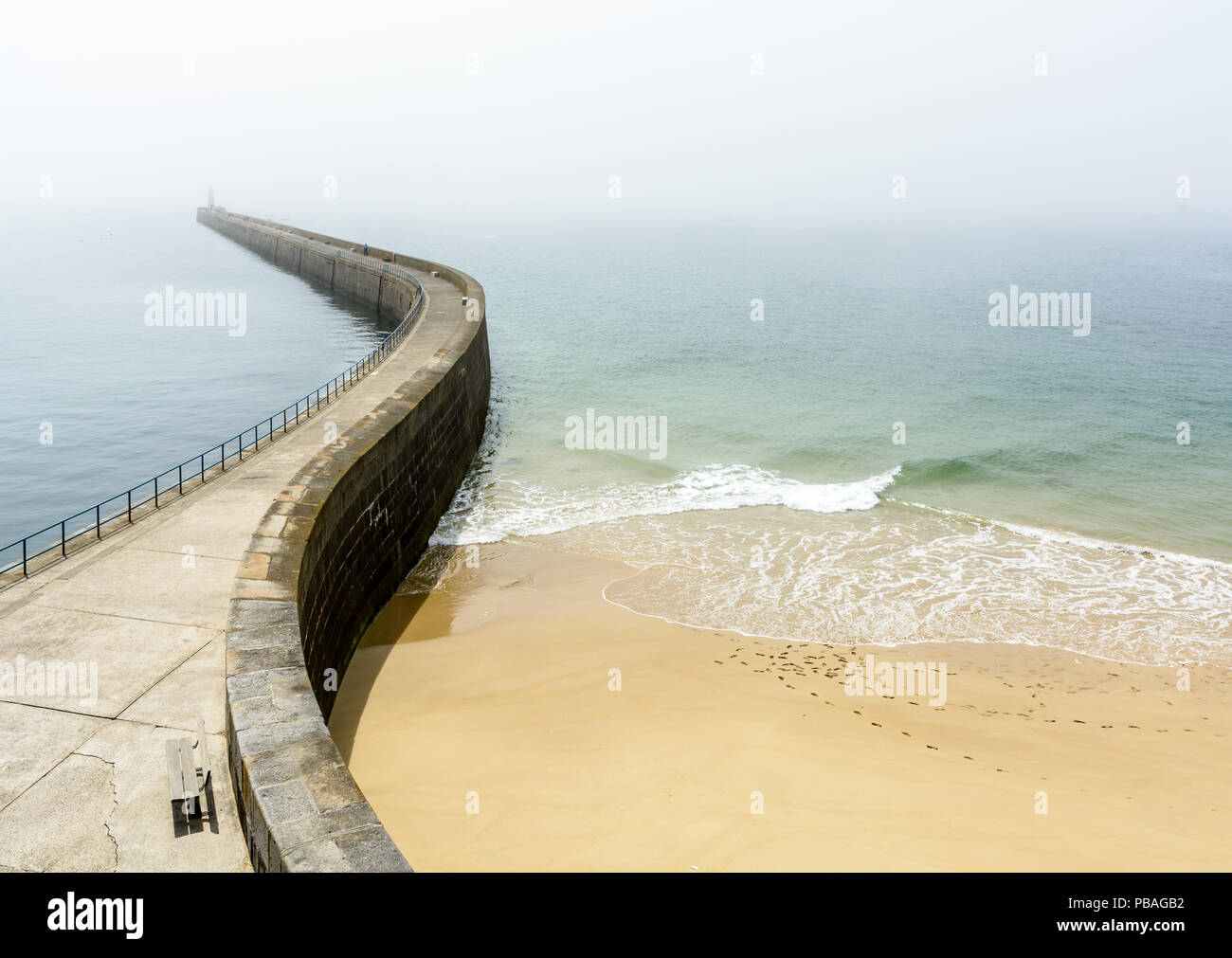 Old mole jetty hi-res stock photography and images - Alamy