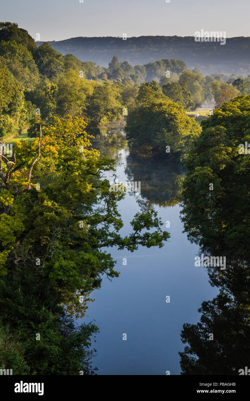 River Avon at Limpley Stoke, Bath, UK. September 2015 Stock Photo - Alamy