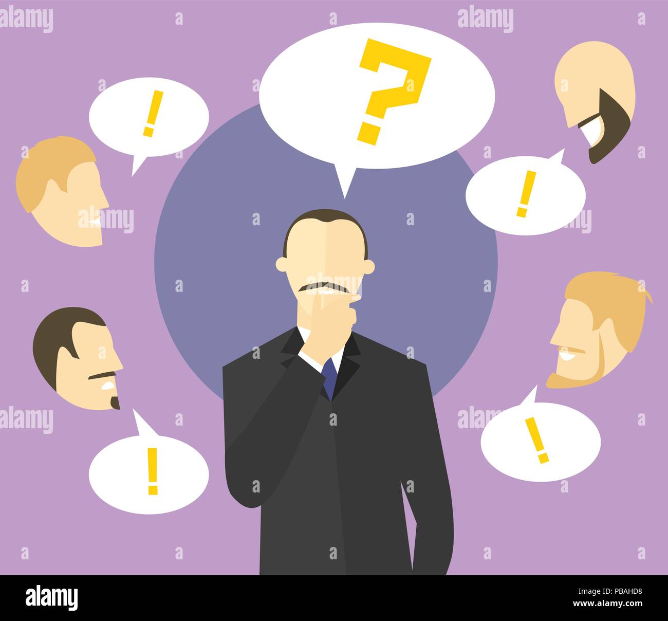 Cartoon Making Choice Stock Photos & Cartoon Making Choice Stock Images ...