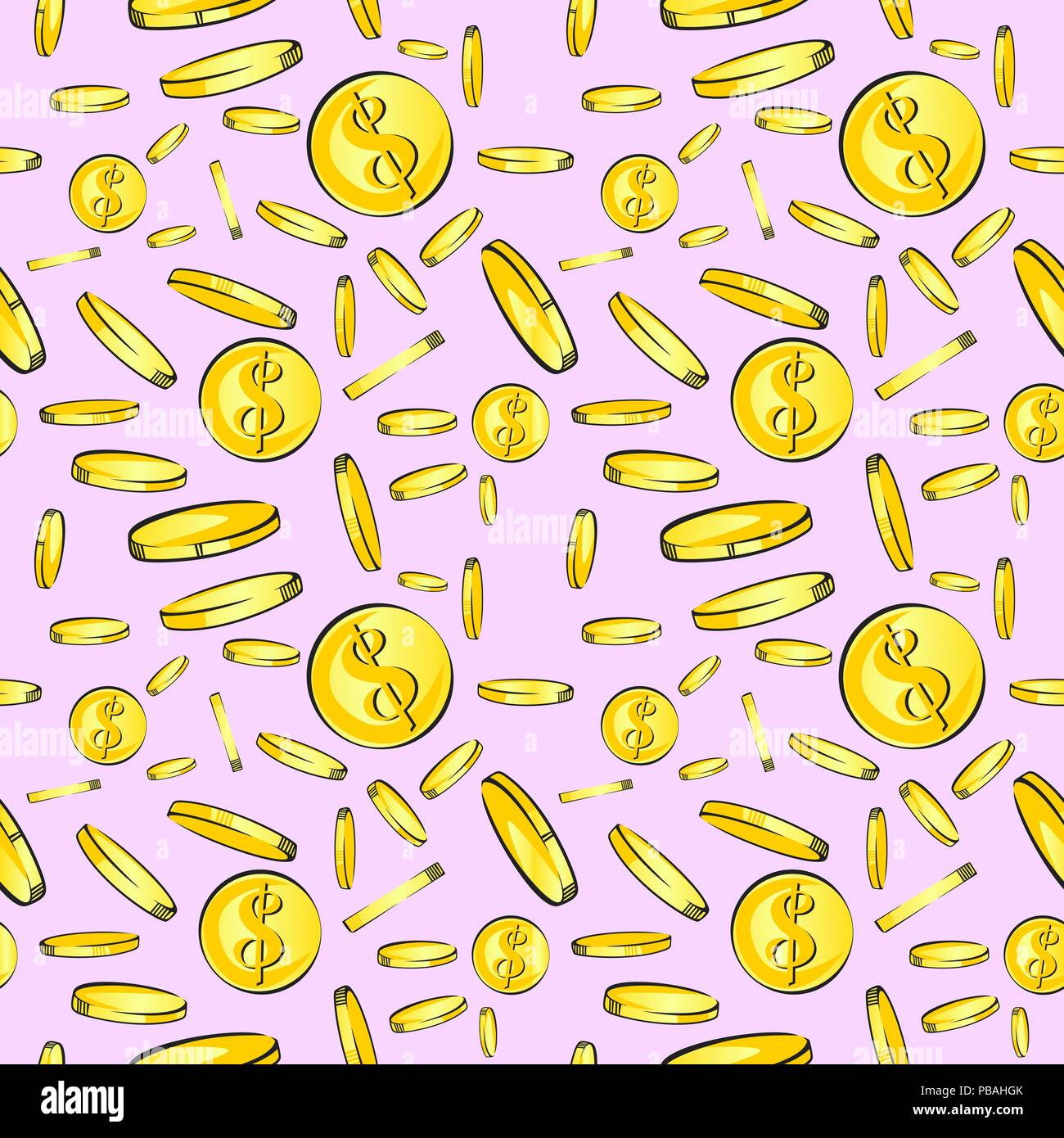 Money Pattern Vector