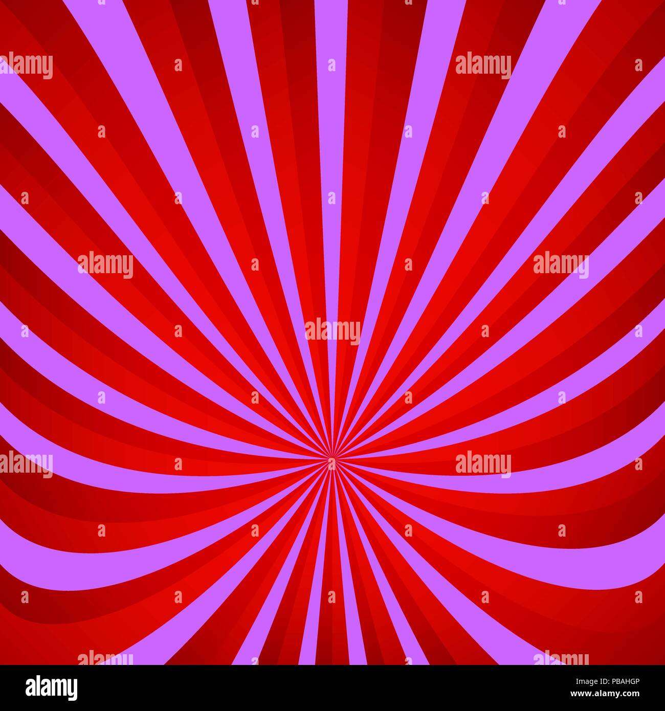 Red and violet retro background. Vintage rays pattern Stock Vector ...