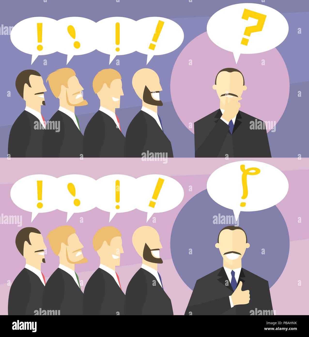 Cartoon Making Choice Stock Photos & Cartoon Making Choice Stock Images ...