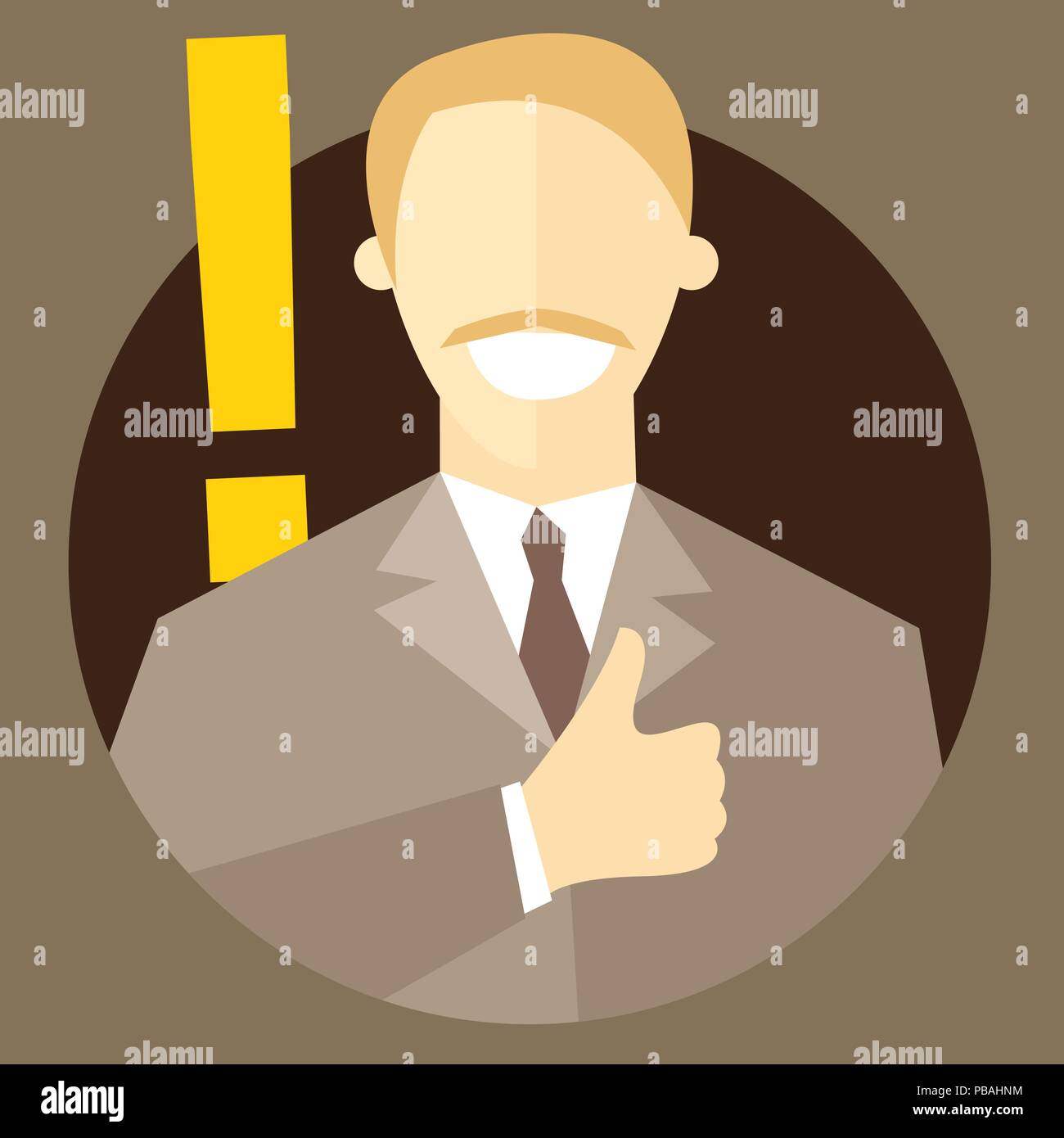 Cartoon making choice hi-res stock photography and images - Alamy