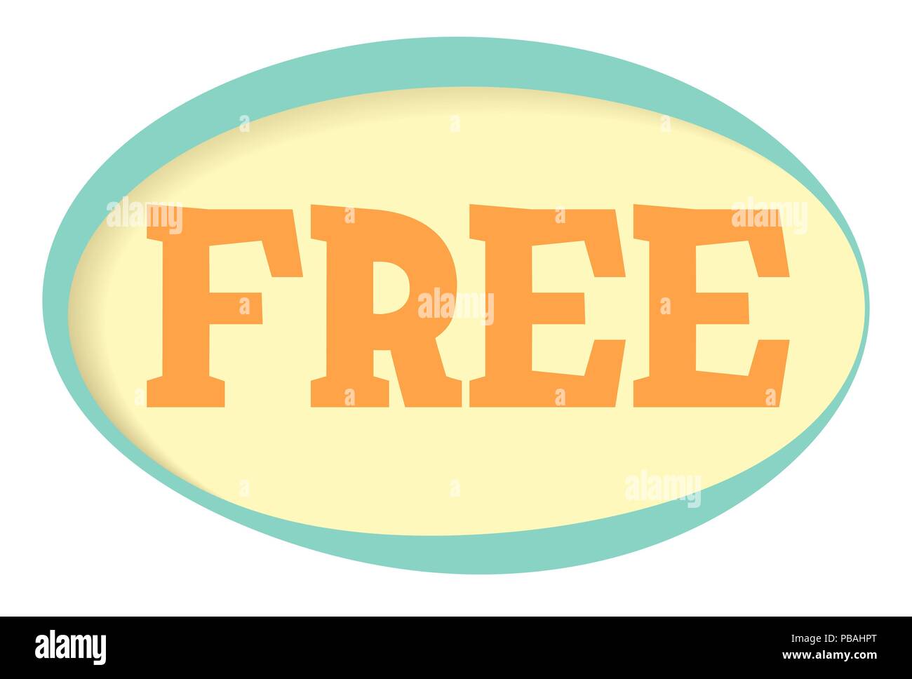 Free vector sticker. Volume frame with shadow. Speech bubble in retro ...