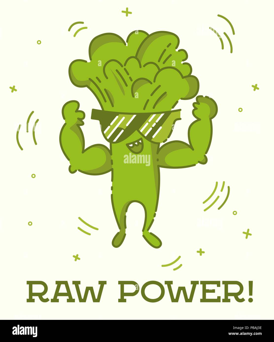 Raw power of Stock Vector Images - Alamy