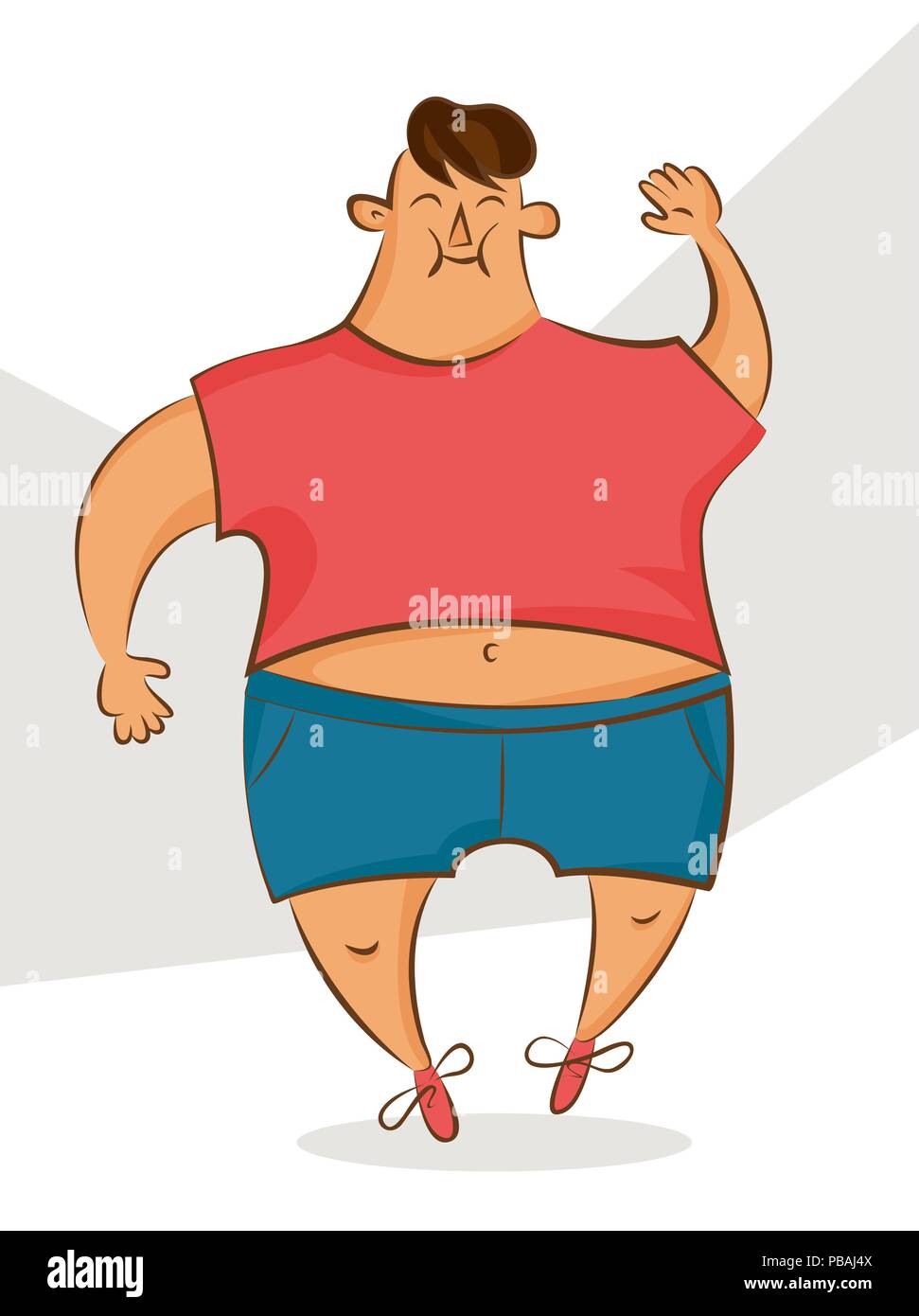 Unhealthy Body Image Cartoon