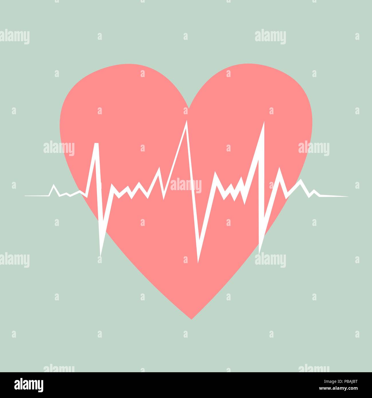 Electrocardiography vector vectors hi-res stock photography and images ...
