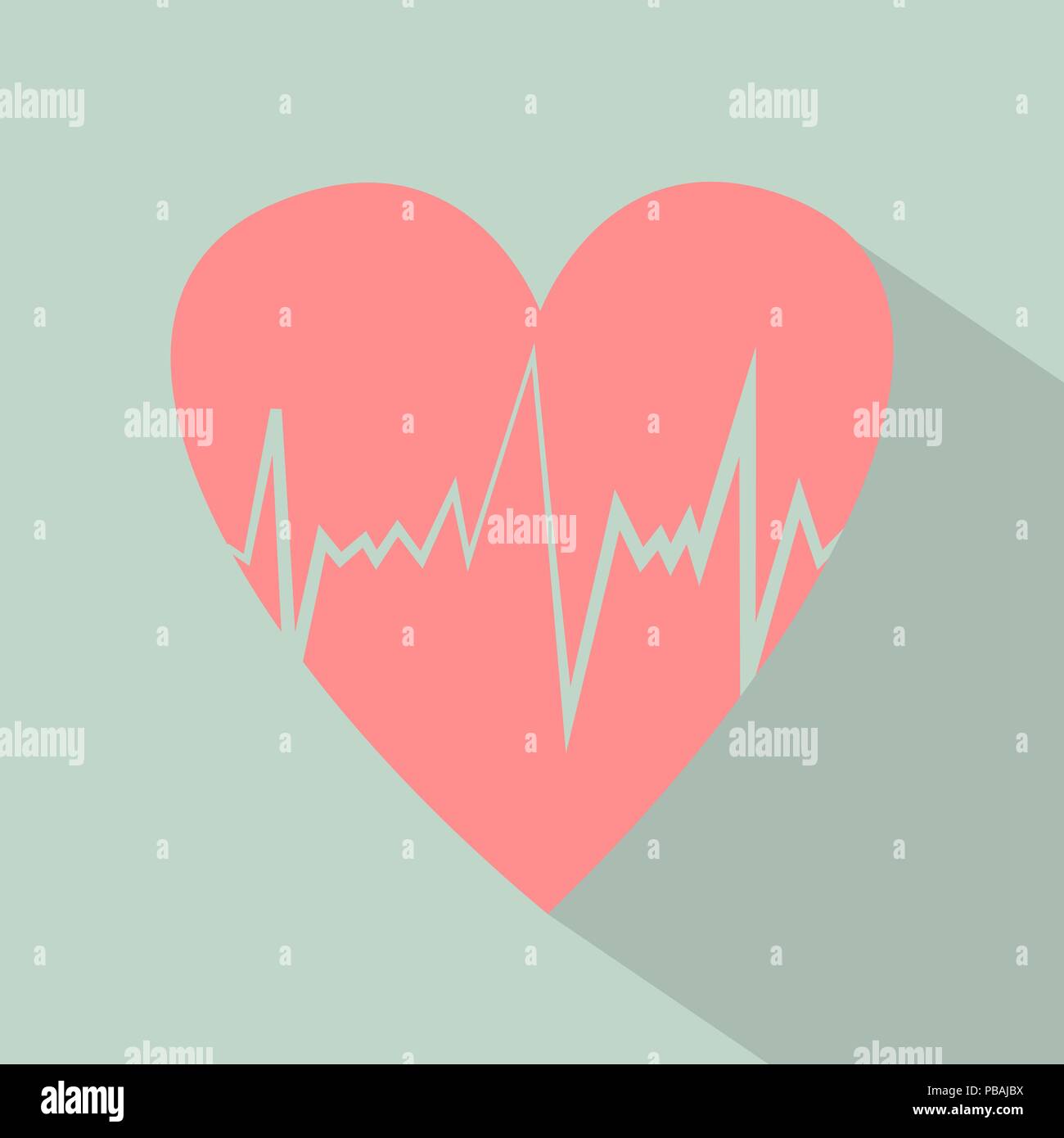 Pulse icon Stock Vector Images - Alamy